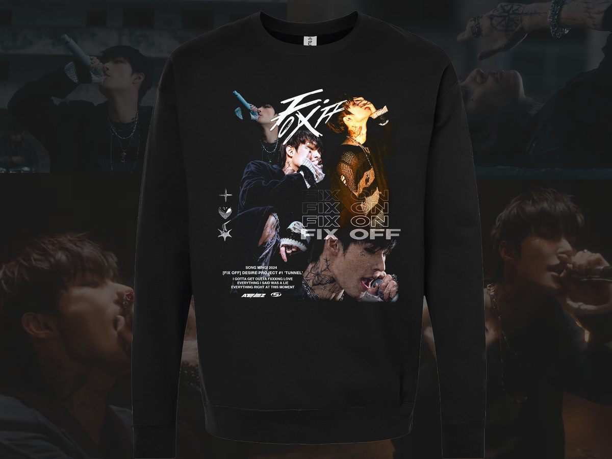 Mingi Fix Off Tunnel Ateez Shirts and Sweatshirts – Beyond The Shirt