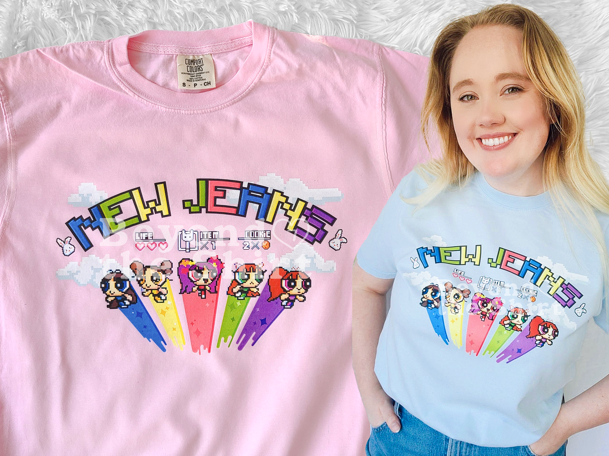 NewJeans 2nd EP 'Get Up' Shirts ASAP Cartoon – Beyond The Shirt