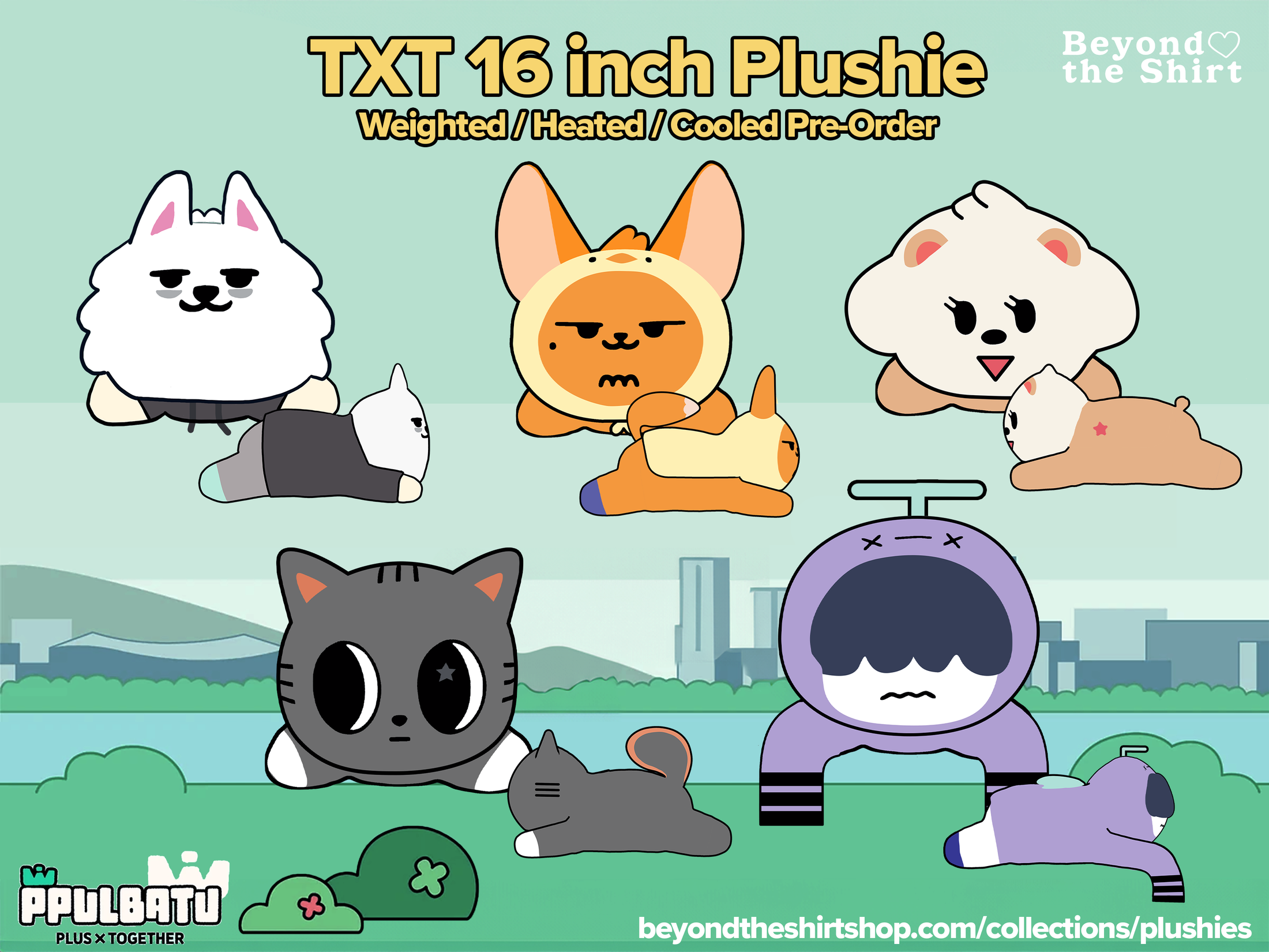 TXT Ppulbatu Plushie Big Version – Beyond The Shirt
