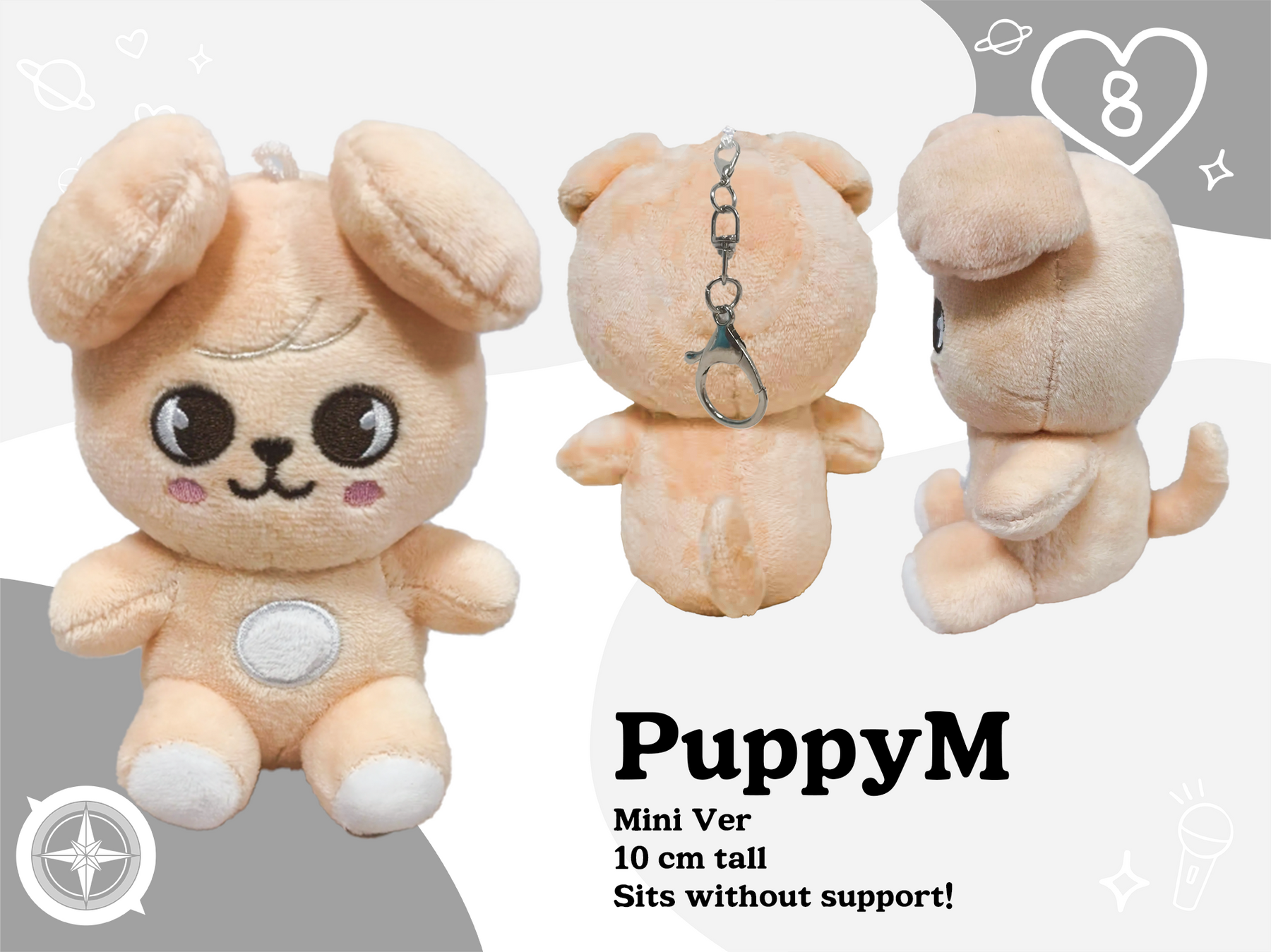 SKZOO Mini Seated Keychain Plushie – Beyond The Shirt